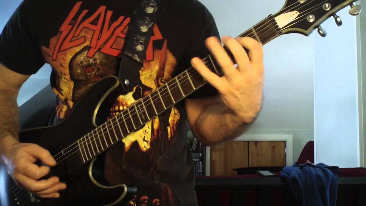 Megadeth Good Mourning Black Friday guitar lesson Part 2 - YouTube