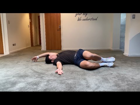 How to perform side lying half circle - YouTube