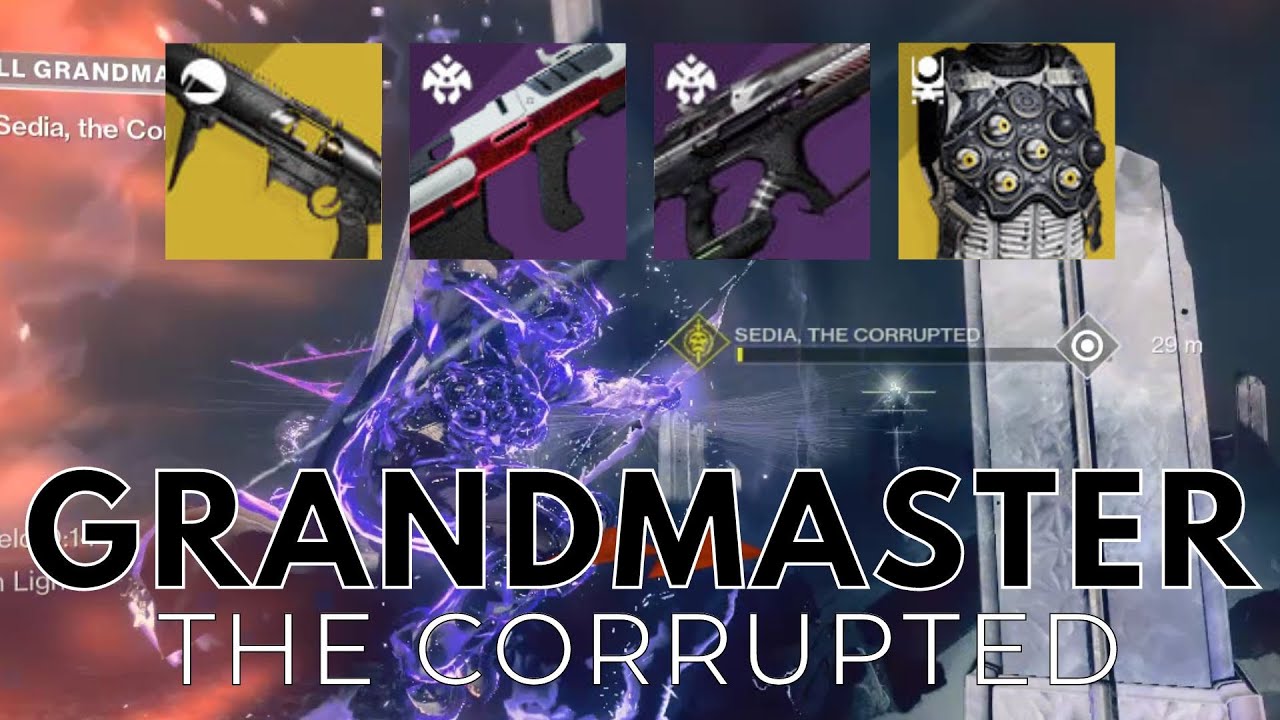 GRANDMASTER THE CORRUPTED Nightfall (LFG Run) Hunter Gameplay | Destiny ...