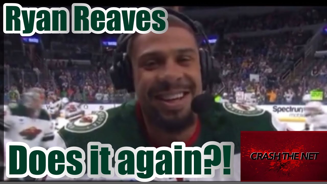 Minnesota Wild Forward Ryan Reaves does it again?! @crashthenet0073 ...