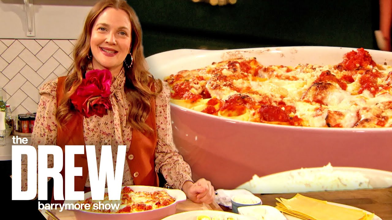Drew Shows How to Make Extra Special Lasagna for the Holidays - YouTube