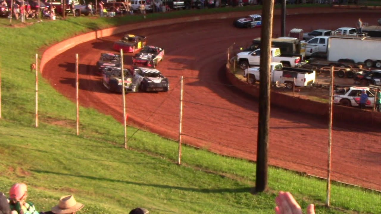 Winder Barrow Speedway Modified Street Feature Race 6/10/17 - YouTube