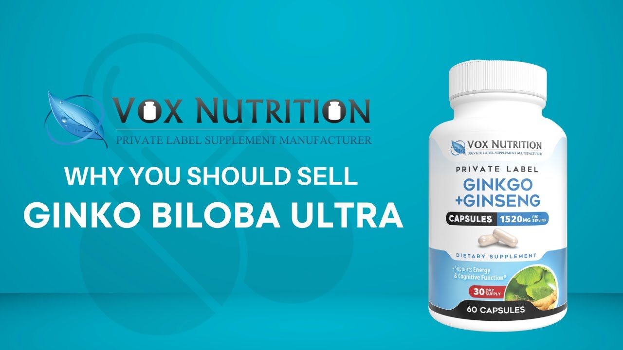 Why you should Private Label Ginko Biloba Ultra Supplements - YouTube