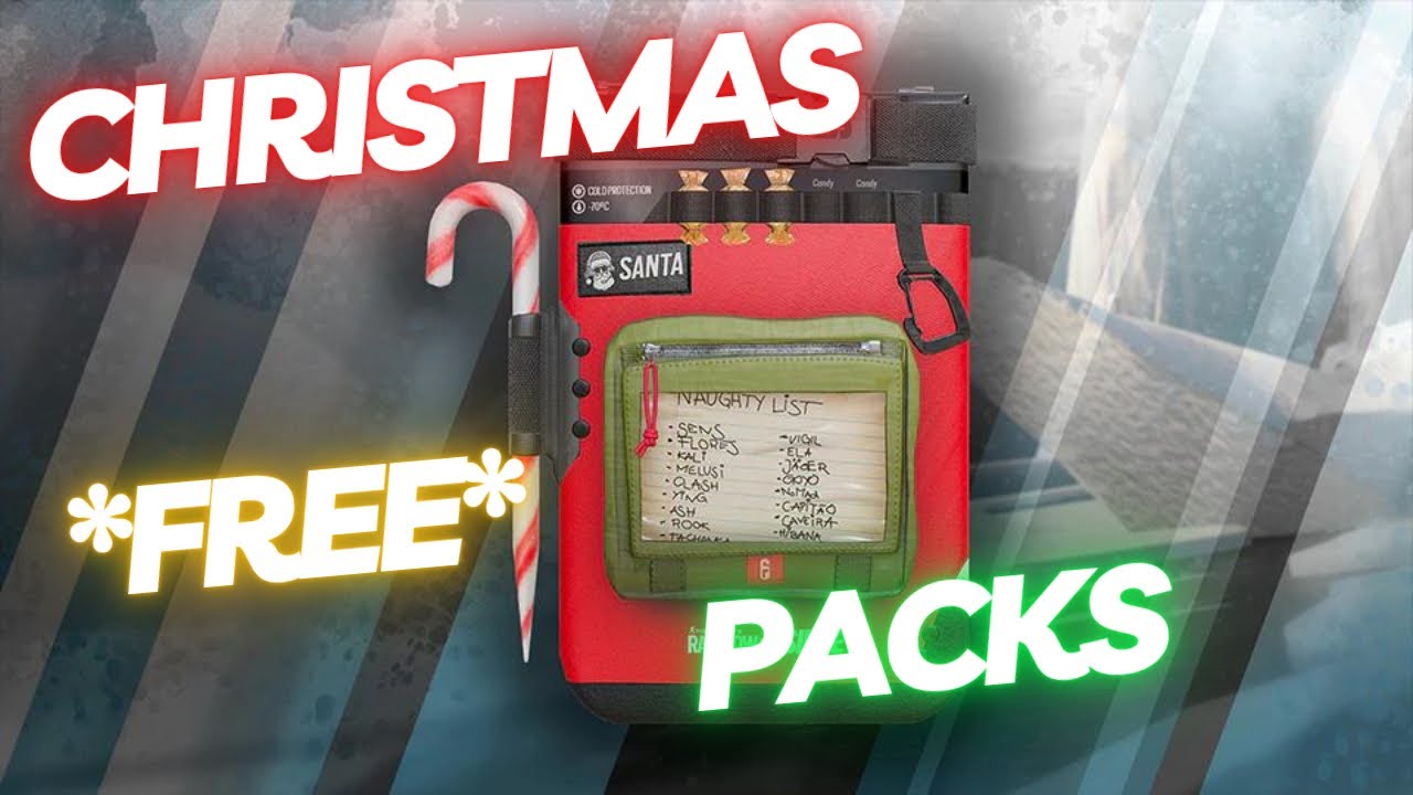 Free Christmas Packs! | Rainbow Six Siege - YouTube