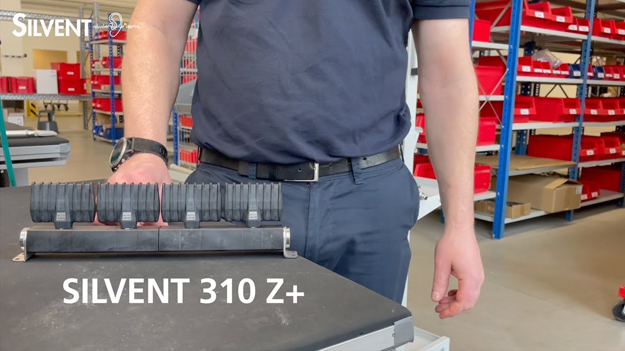 Installation - Air knife SILVENT 304 Z+ and 310 Z+ - YouTube