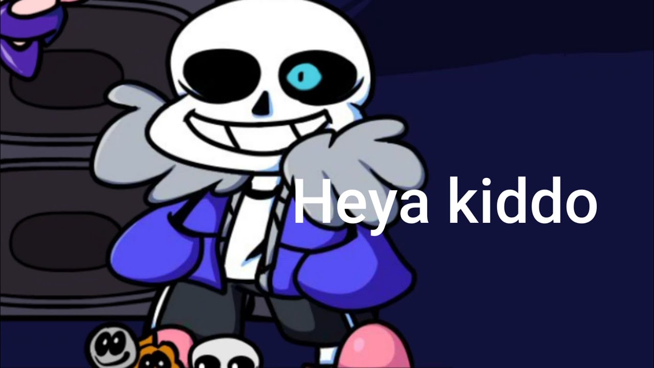 Sans b side and spooky kids b side but ur playing as sans - YouTube