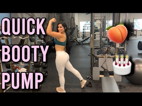 QUICK BOOTY PUMP WORKOUT | Katherin Rojas