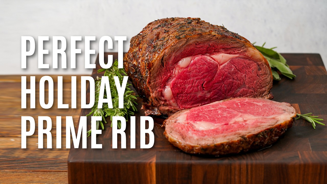 Prime Rib Recipe | The Complete Holiday Meal - YouTube