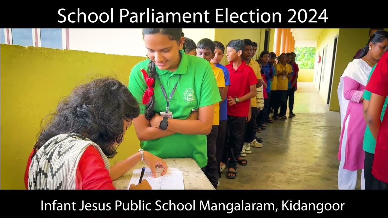 School Parliament Election 2024 - YouTube