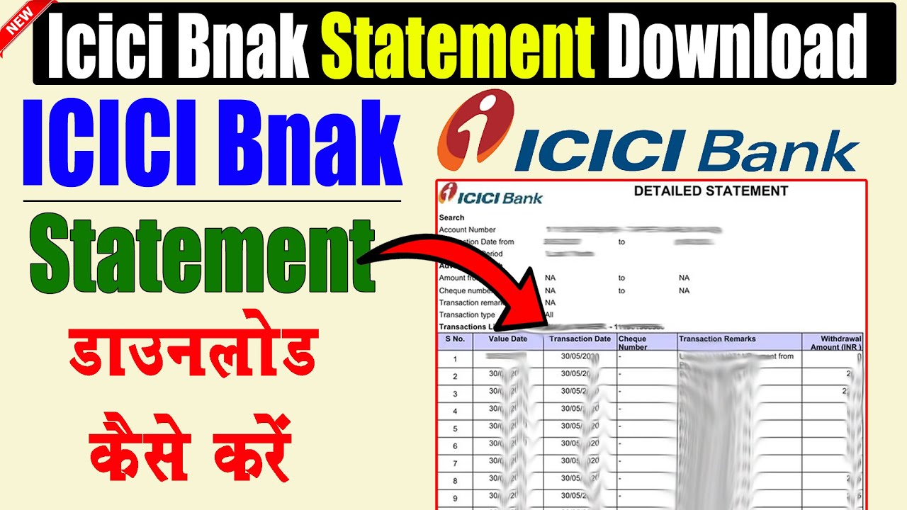 how to Download Icici Bnak Statement | corporate net banking details ...