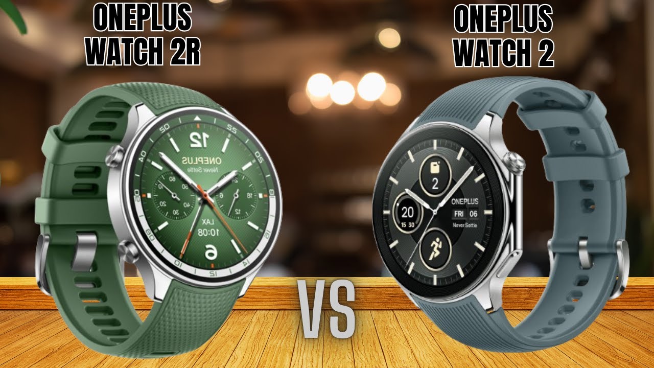 Oneplus Watch 2R vs Oneplus Watch 2 - YouTube