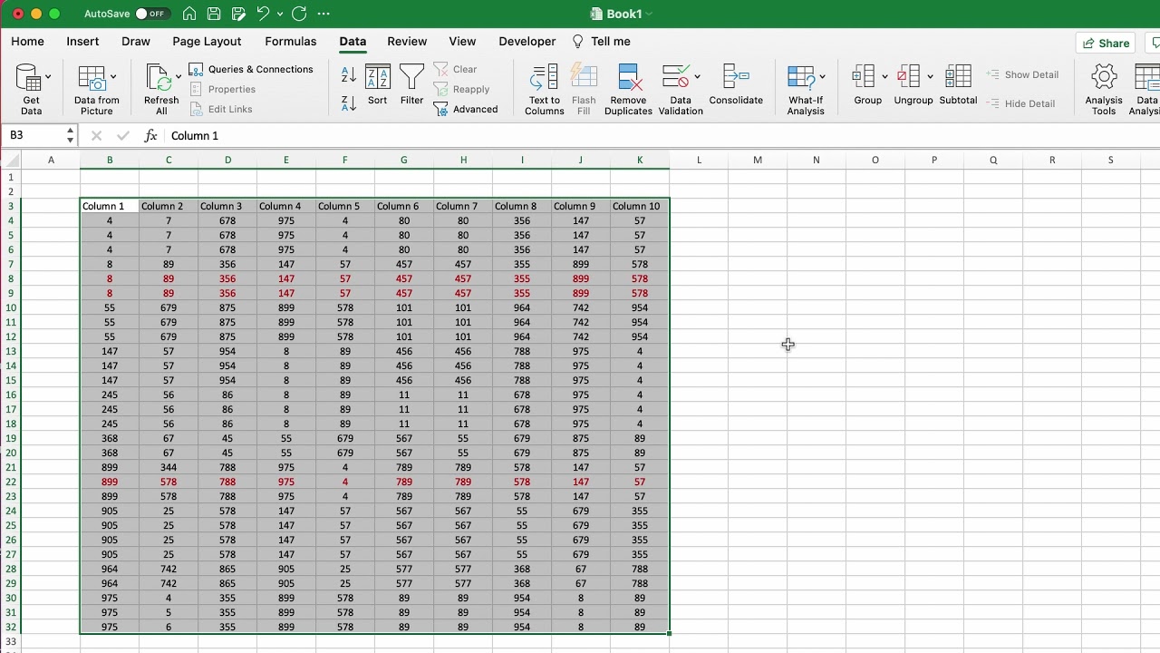 How to Sort Multiple Columns in MS Excel Quickly - YouTube