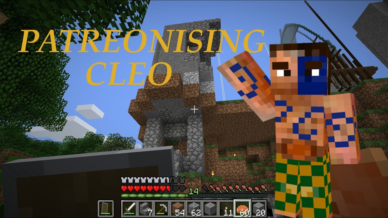 Minecraft: Patreonising Cleo -Ep04- Legs - YouTube