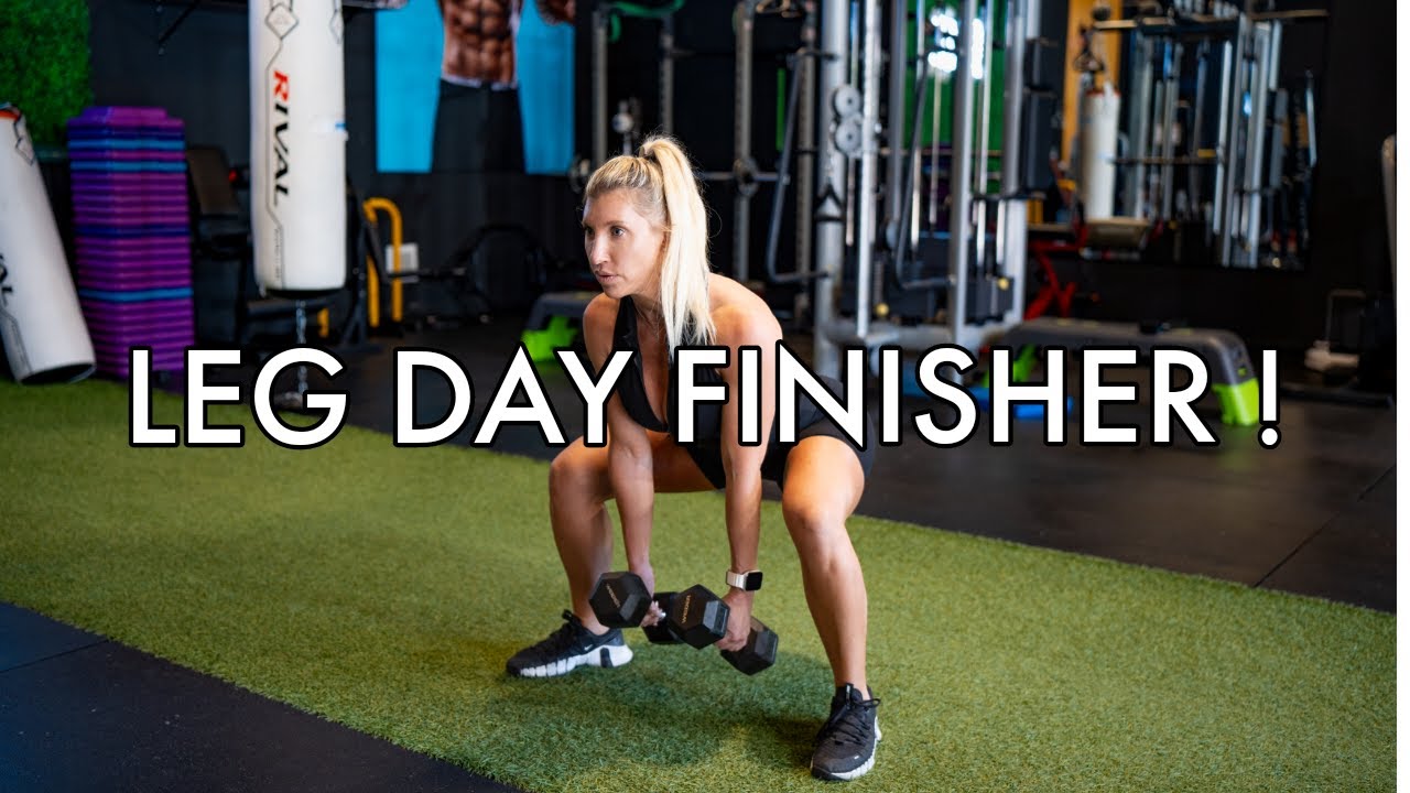 LEG DAY FINISHER ! - YouTube