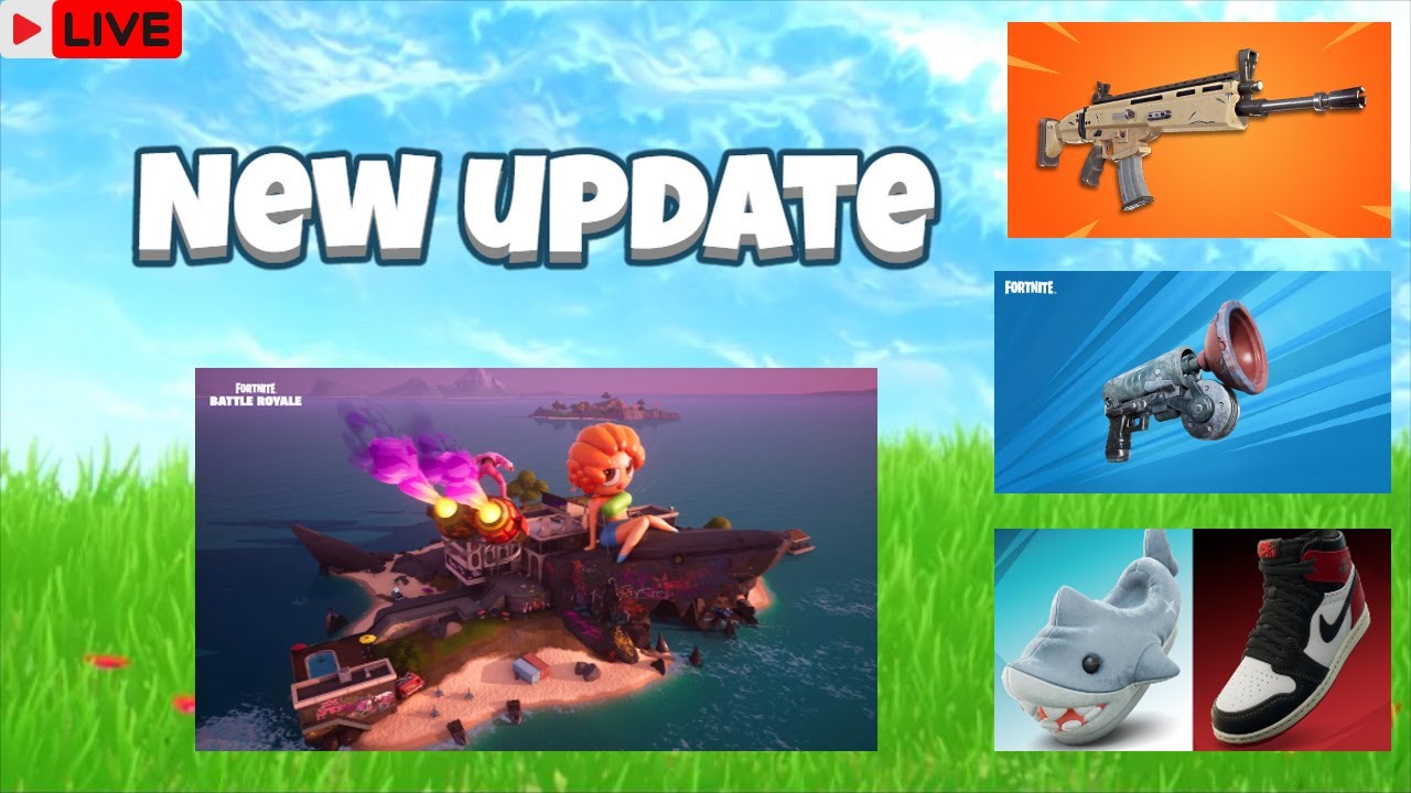 NEW FORTNITE UPDATE! - YouTube