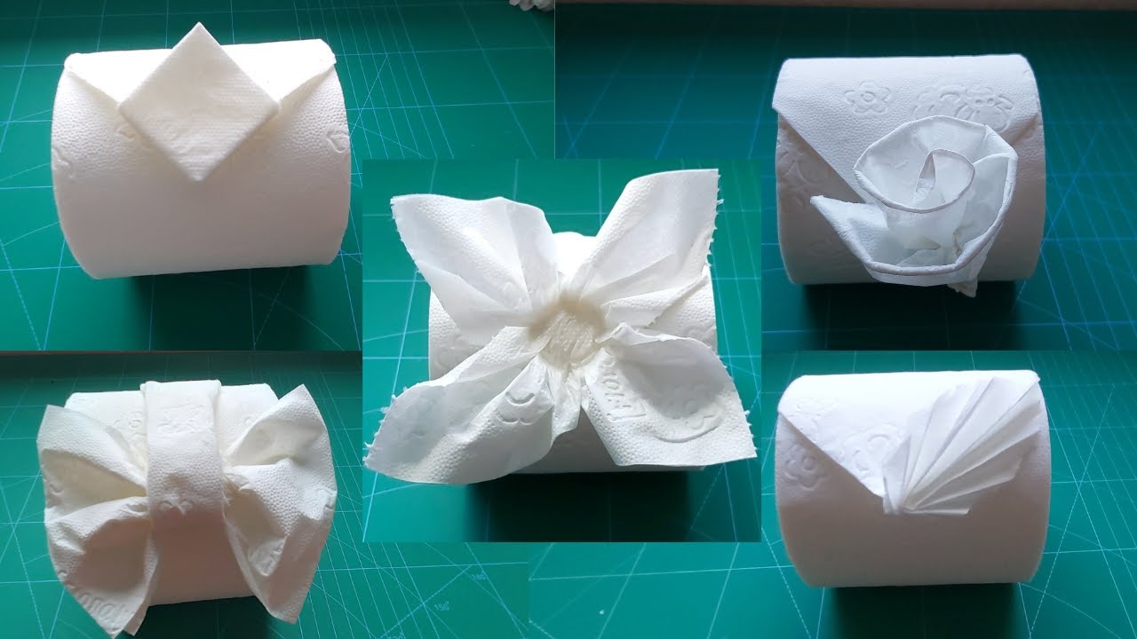 DIY 5 Fancy Ideas Toilet Paper Fold design Like in a Five stars Hotel # ...