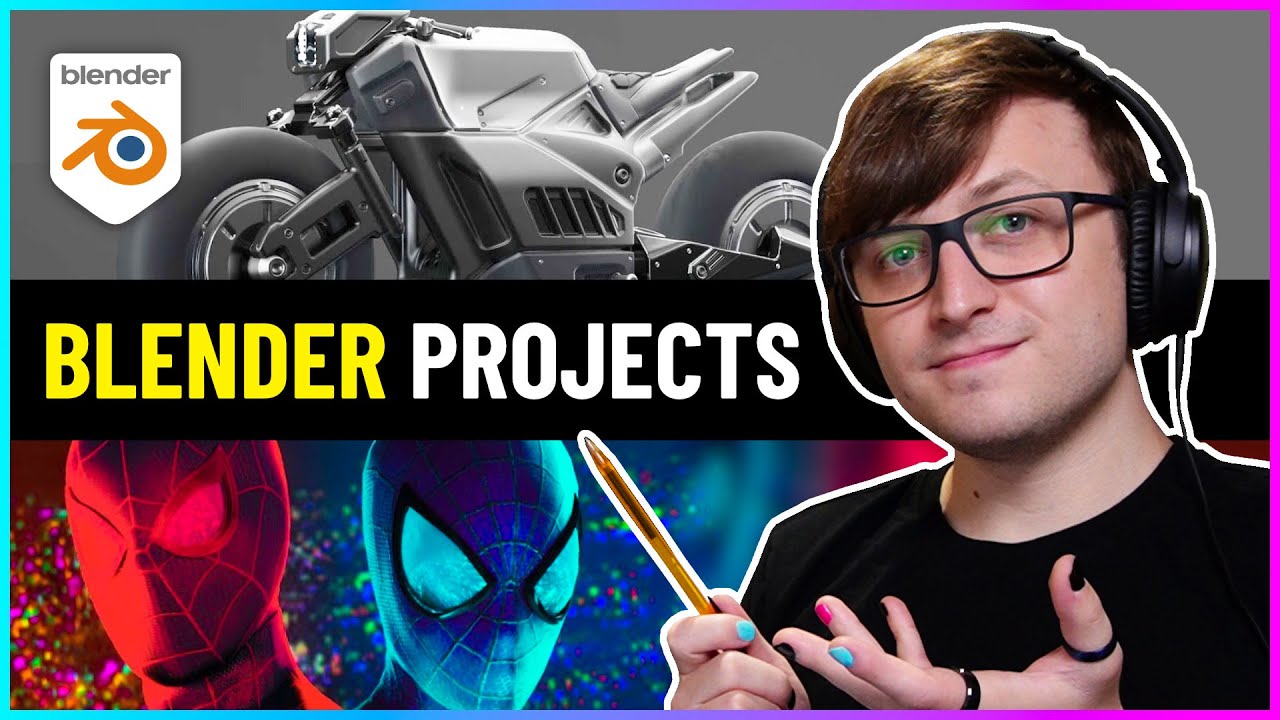 8+ INCREDIBLE New Blender Tutorials and Projects! - YouTube