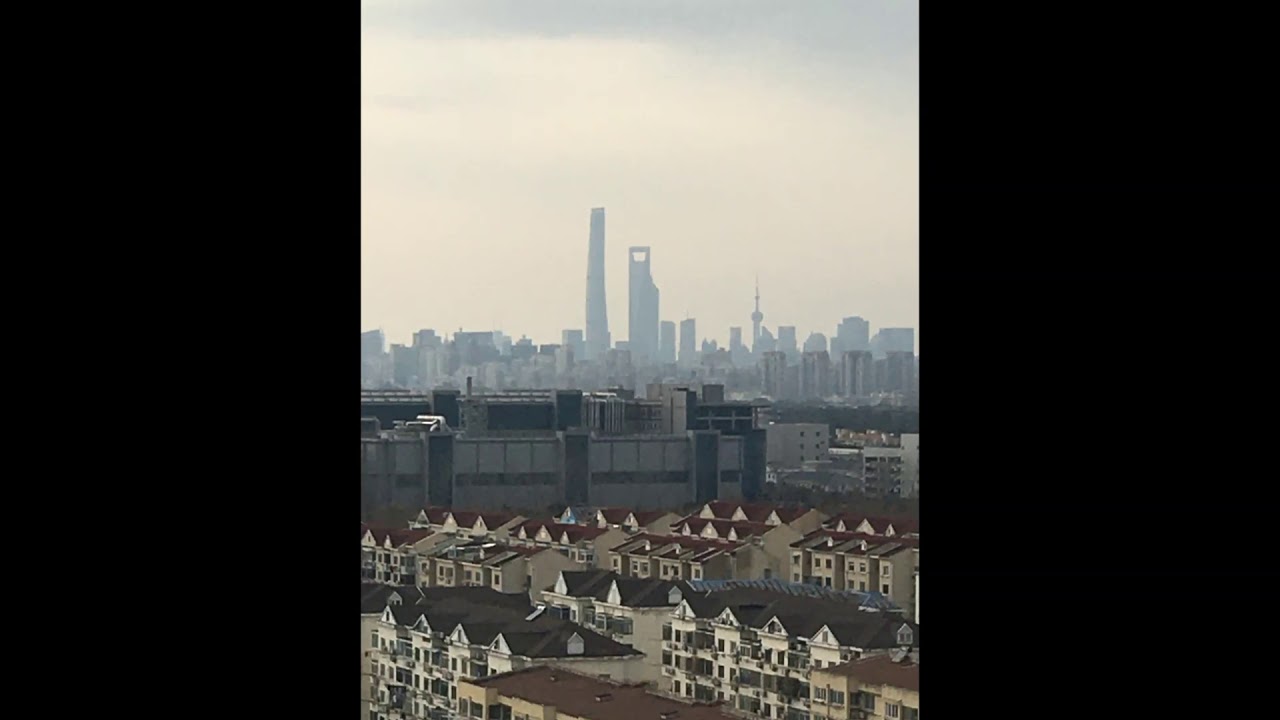 Shanghai form my roof - YouTube
