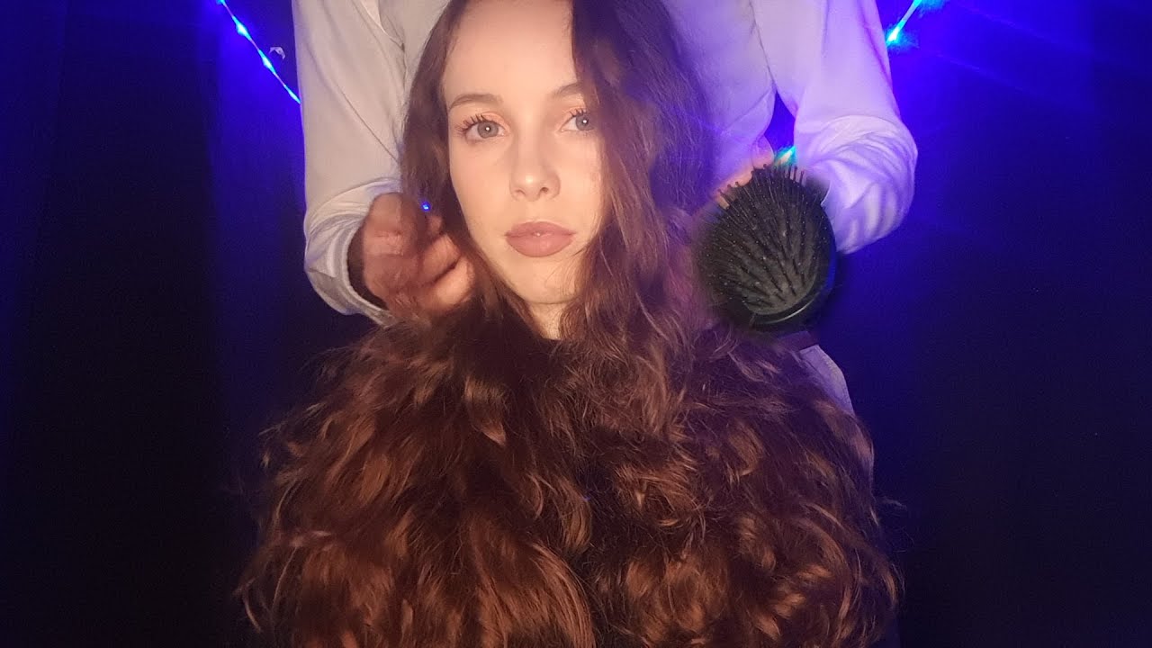 Real ASMR Head Scratching & Hair Brushing Scalp Massage For Sleep - YouTube