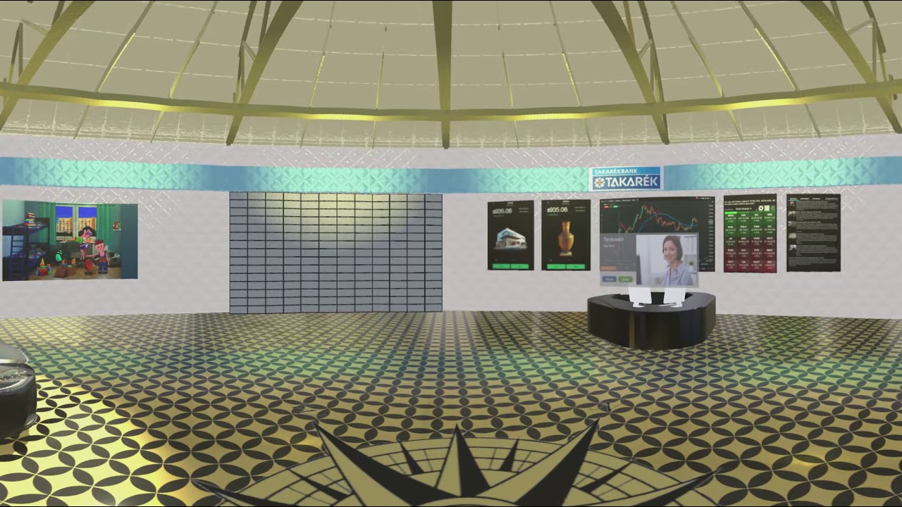 VR Bank Branch 360 video render by ARworks - YouTube