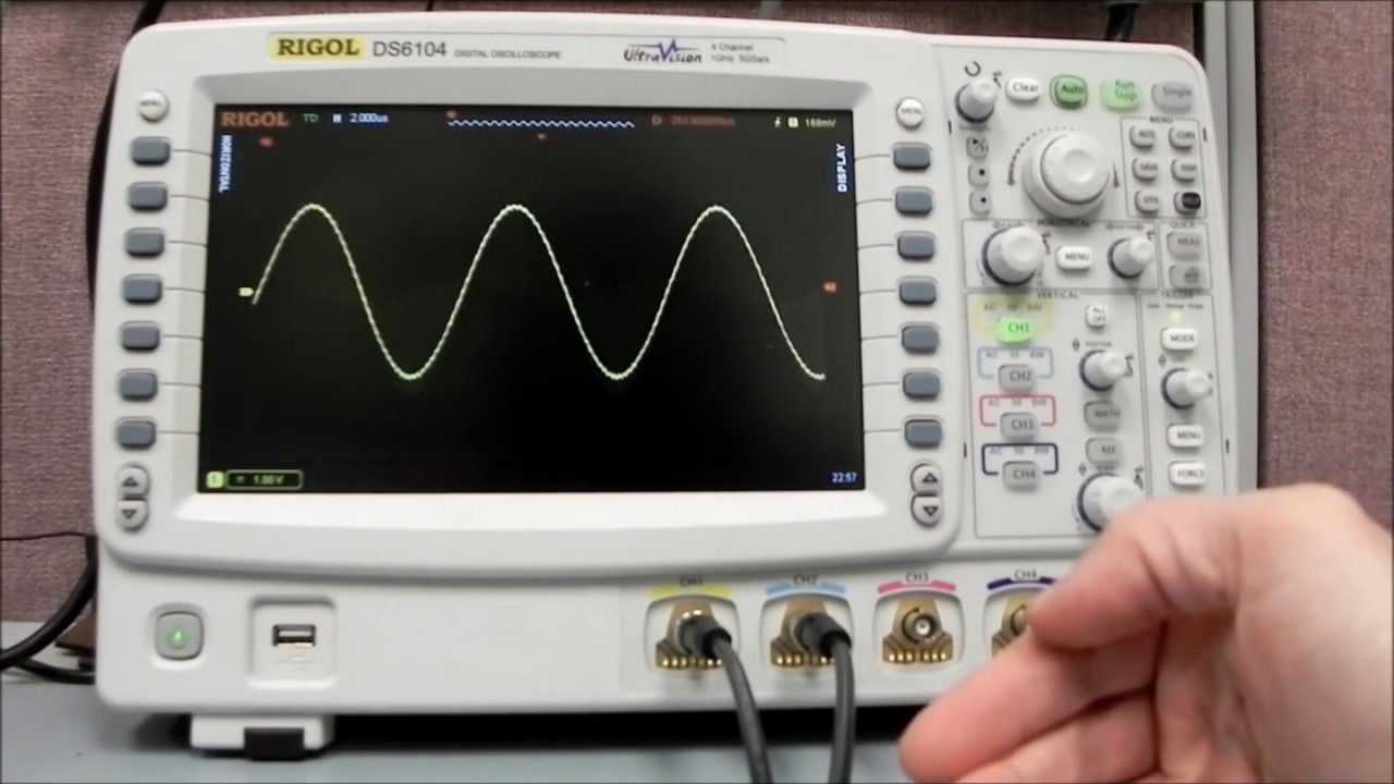 RIGOL's DS6000 series Digital Oscilloscopes Part 3 - YouTube