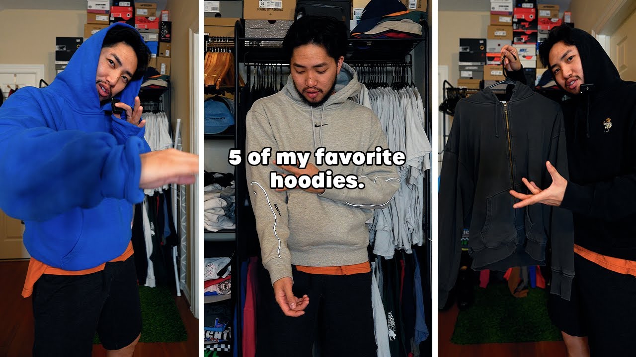 5 of my favorite hoodies to get that just hoodie. - YouTube