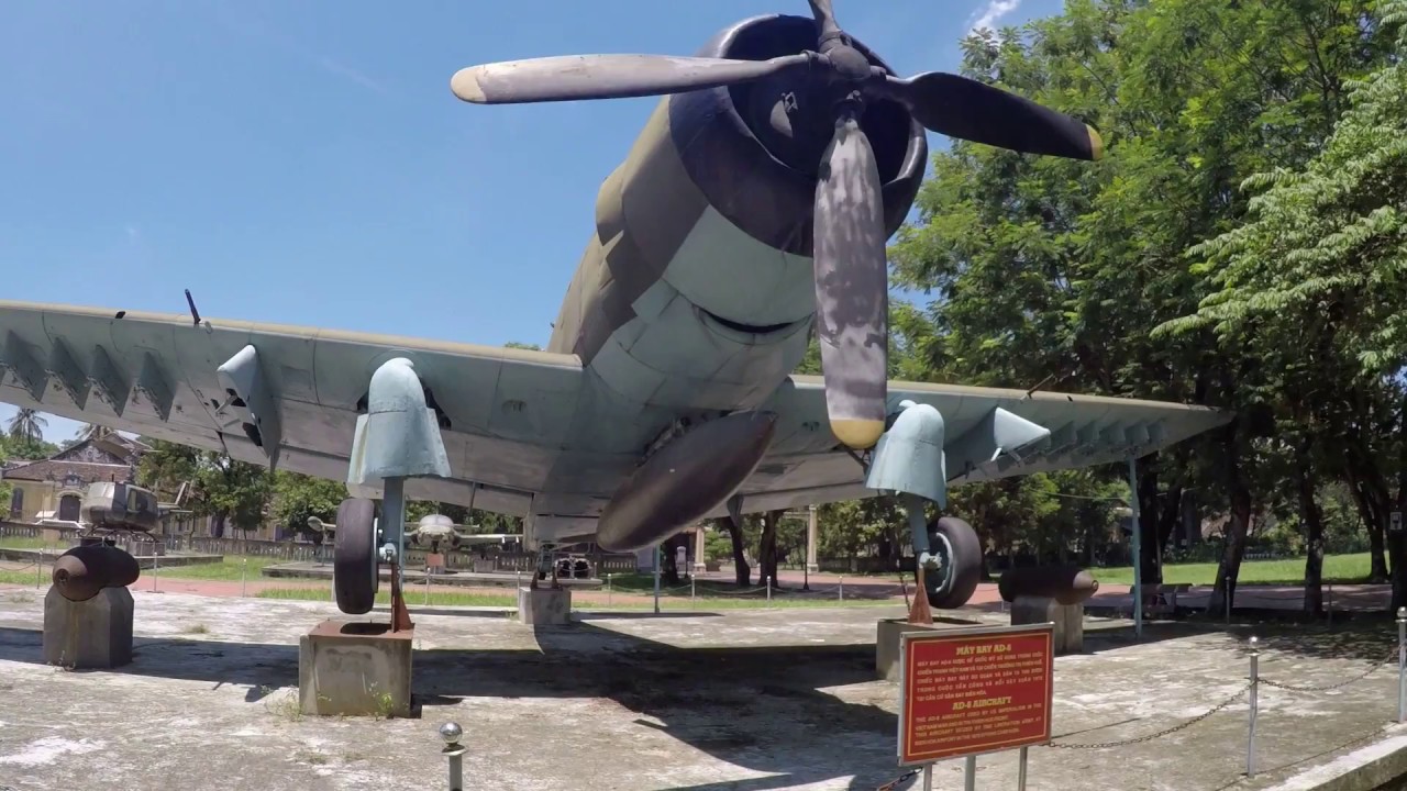 Hue Vietnam War Relics Tanks Planes Location Tour - YouTube