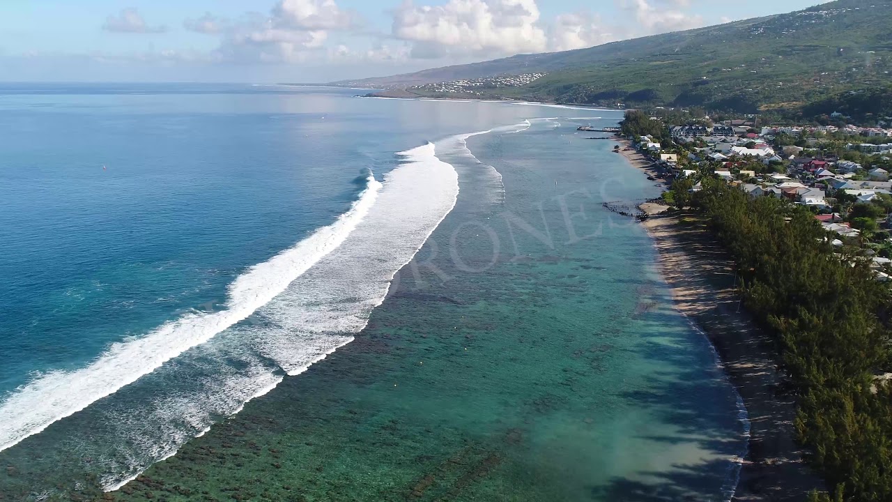 St Leu, son littoral et son marché ile de la Réunion, Banque d'images ...