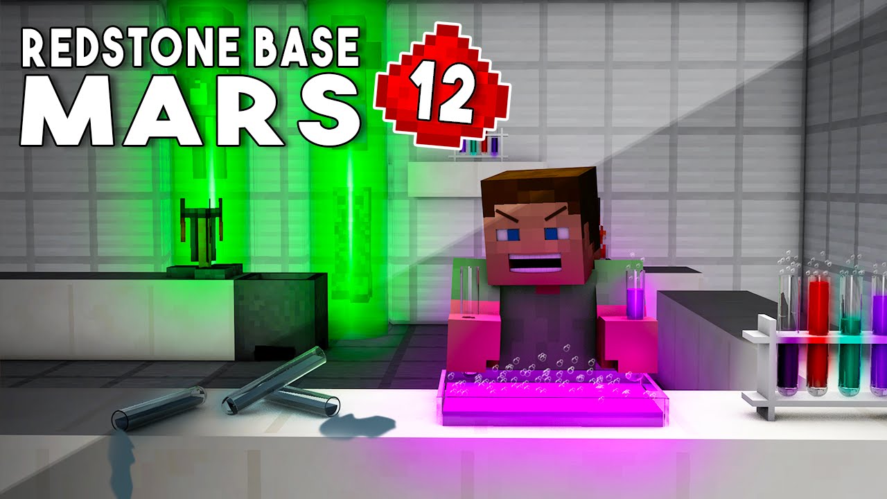 Let's Build: REDSTONE MARS BASE EP12 - Laboratory (Redstone House ...