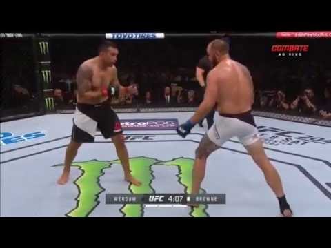 Fabricio Werdum VS travis browne