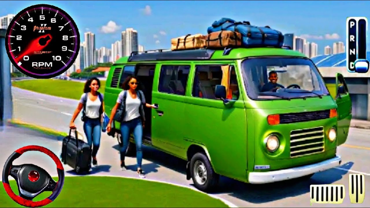 VAN SIMULATOR BRASIL VAN GAMES | LUXURIOUS AC VANS | AMAZING VIEW | 3D ...