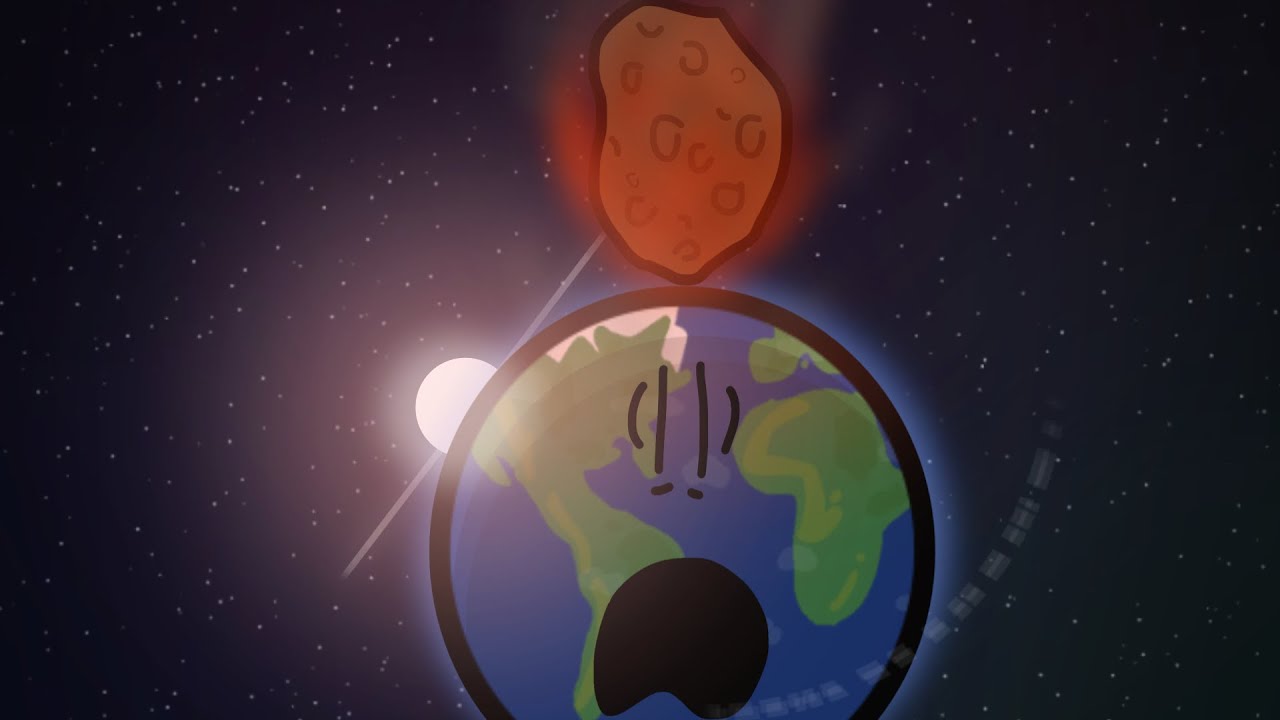 What happeneds when a planet gets hit with a asteroid? - YouTube