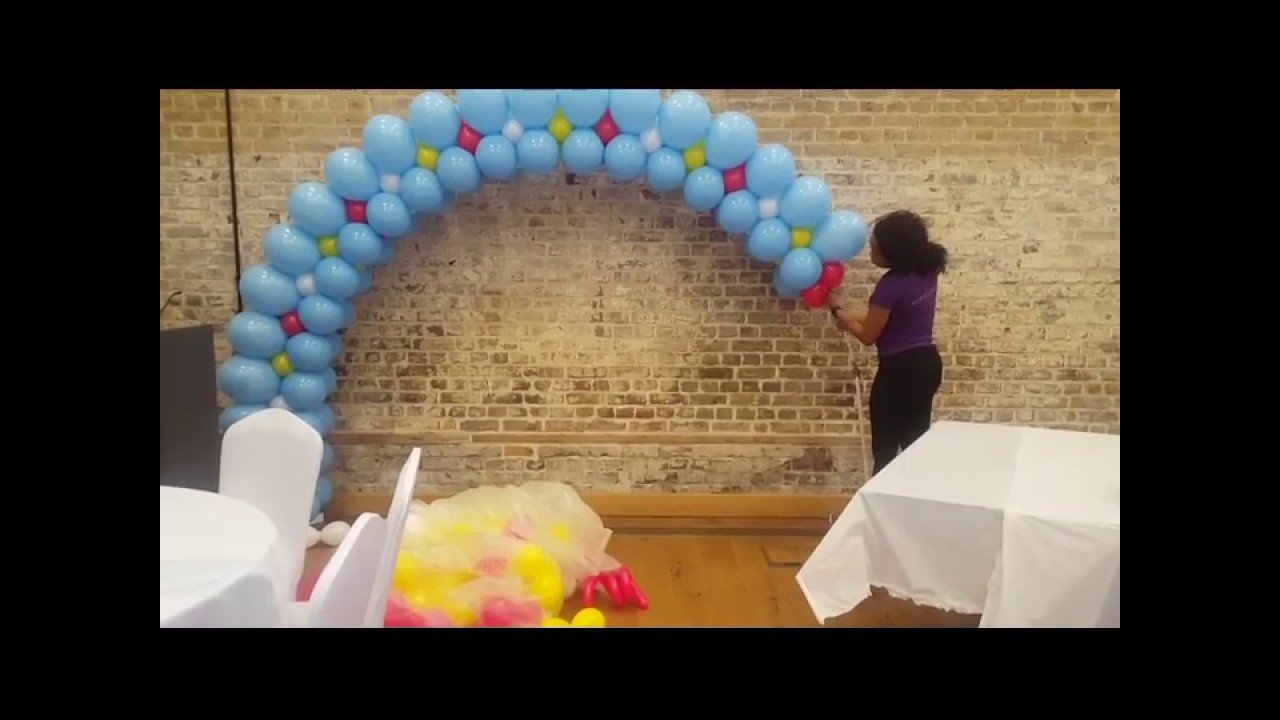 Tutorial No Helium How To Make A Simple Balloon Arch Alternate YouTube Tutorial No Helium How To Make A Simple Balloon Arch Alternate YouTube