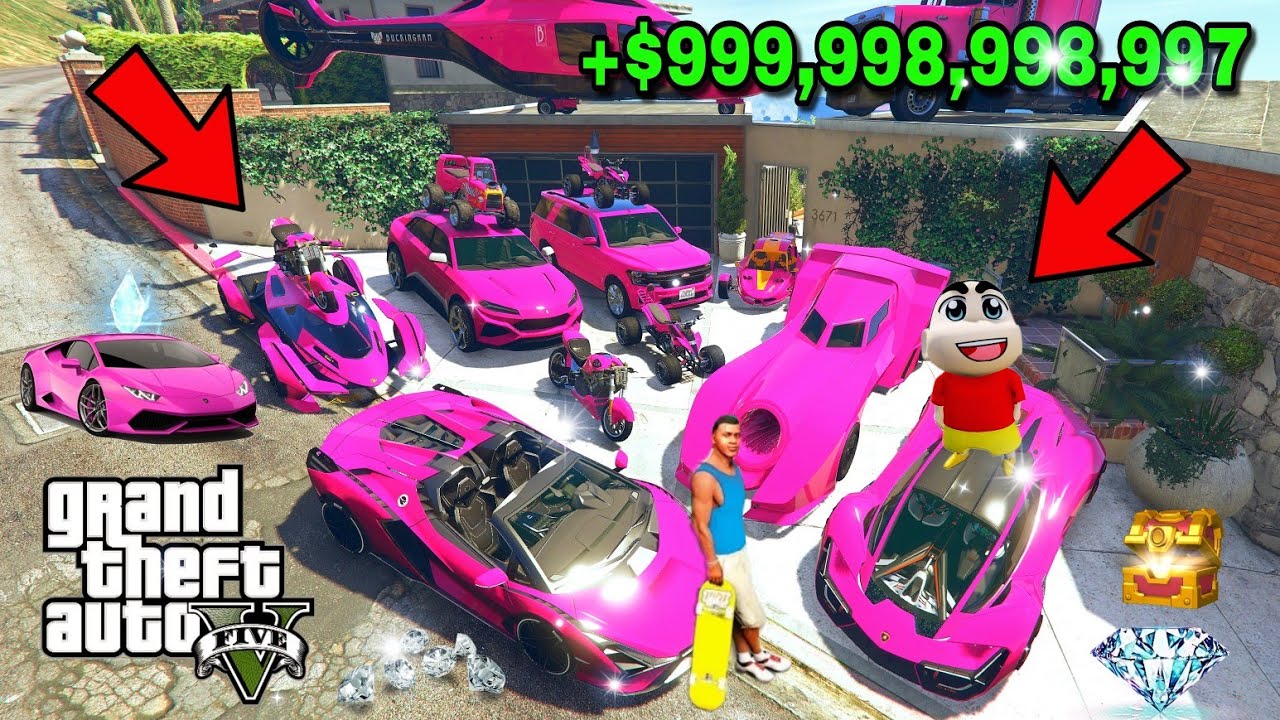 FRANKLIN KICK ANYTHING BECOME GOLD || EVERYTHING IS FREE IN GTA 5 - YouTube