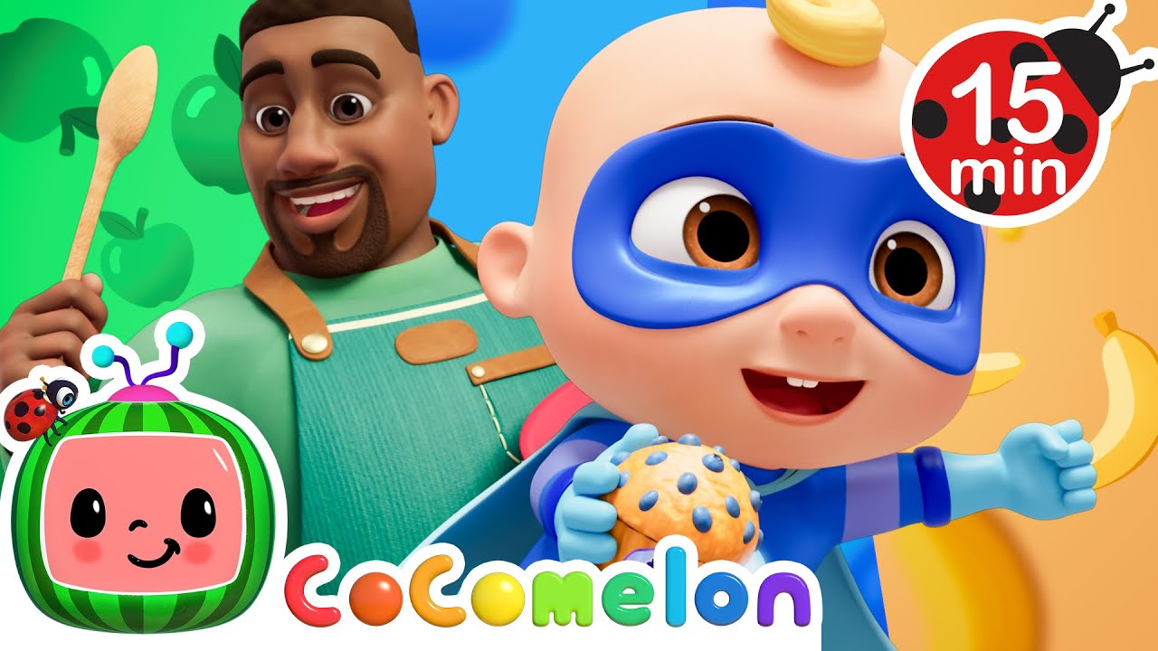 The Super Muffin Man & His Chef Sidekick! [LOOP] | CoComelon Nursery ...