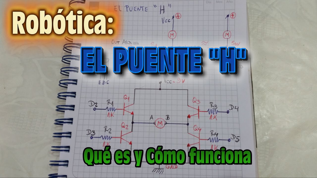 Robotica - H - Bridge - El Puente H - Que es y Como funciona - Teoria ...