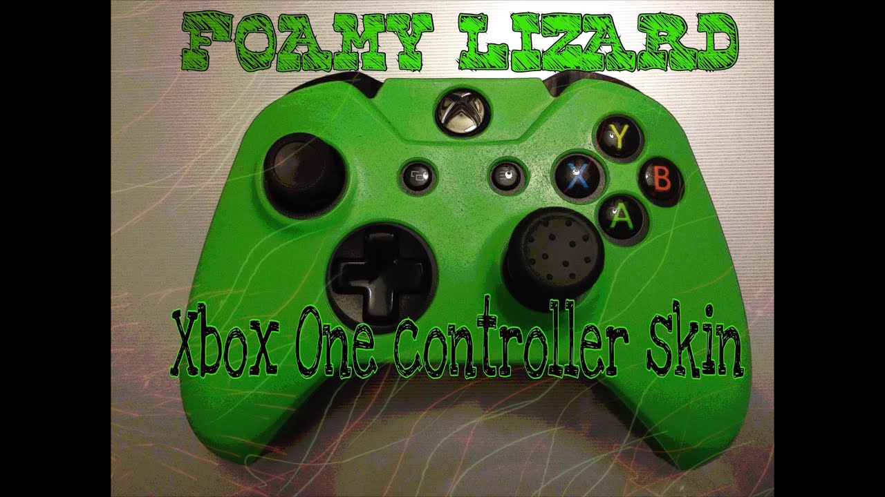 Foamy Lizard Controller Skin Review - YouTube