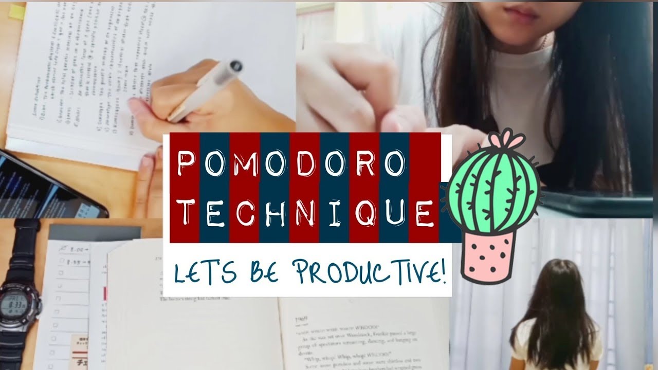 POMODORO TECHNIQUE EXPLAINED + GET PRODUCTIVE WITH ME 📚 | victoriactual ...