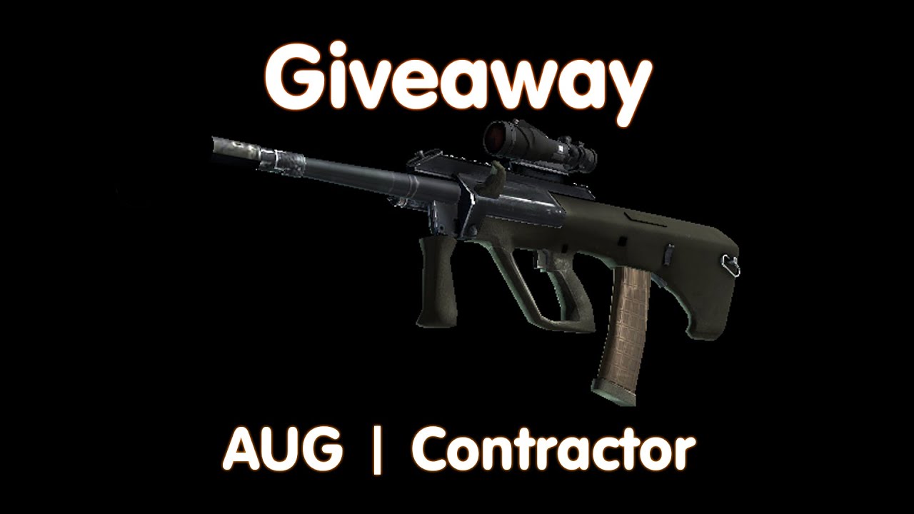 [Closed] CS:GO Giveaway AUG | Contractor (MW) - YouTube