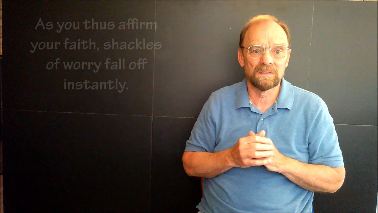 Do Not Worry About tomorrow / American Sign Language - YouTube