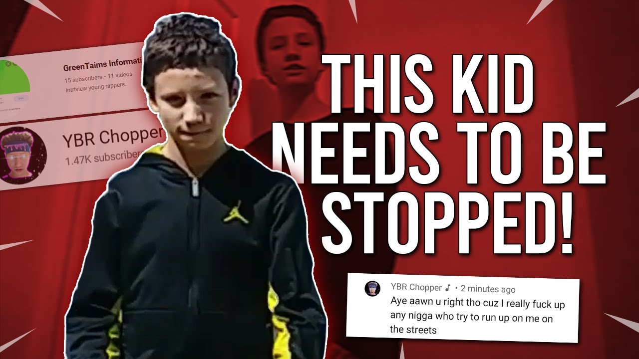 This YouTuber Thinks He's a Gangster.. (YBR Chopper) - YouTube