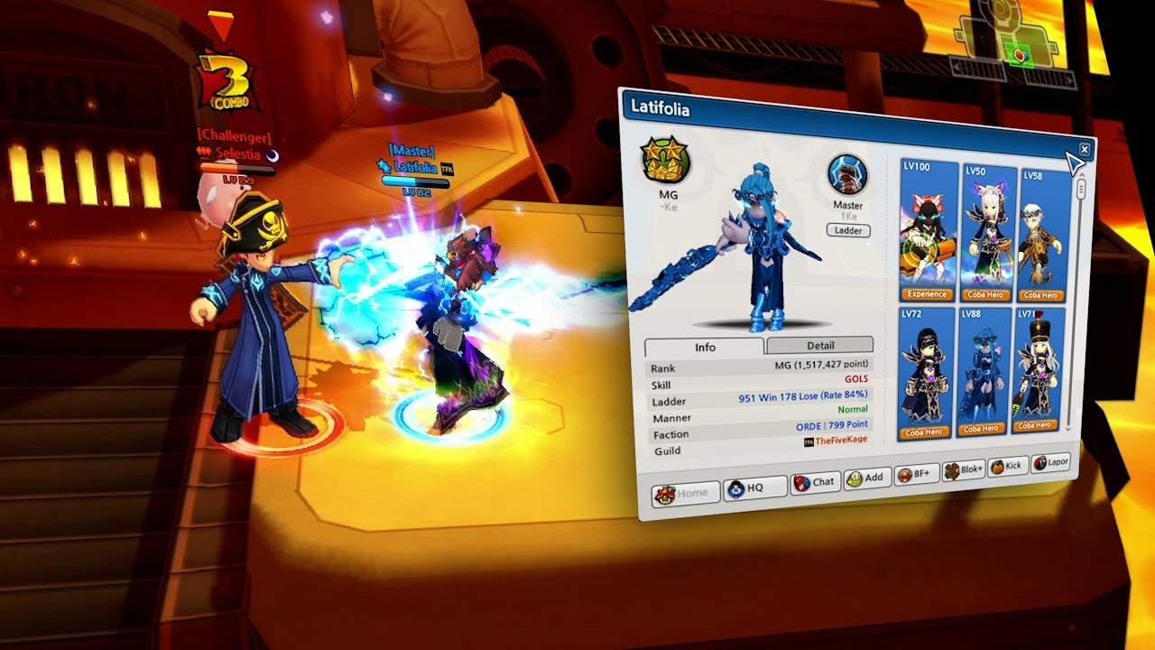 when old lost saga player meet the new rank 1 player - YouTube