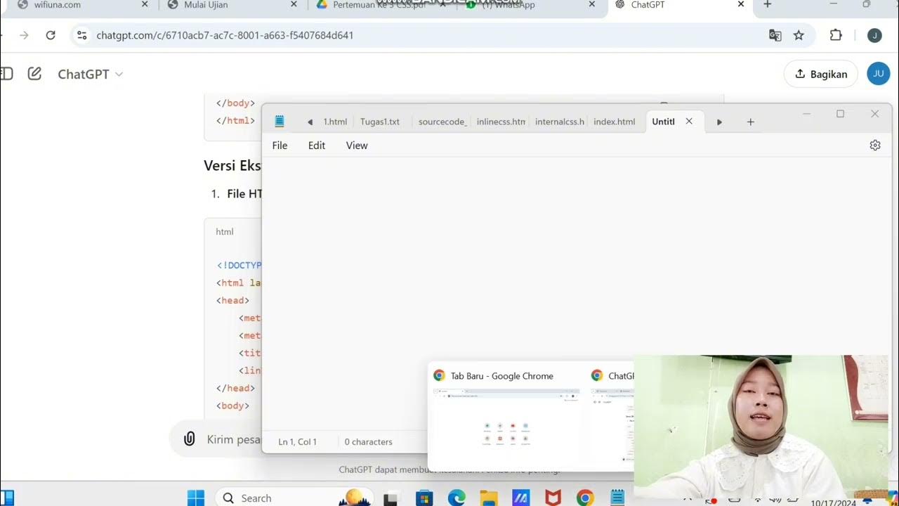 materi css (jenis jenis css) - YouTube