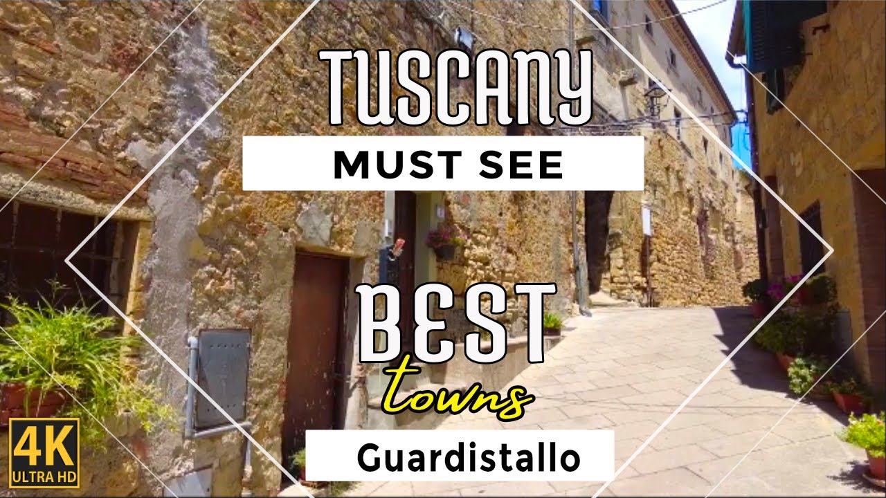 Most Historic Villages of Tuscany, Italy 🇮🇹 - Guardistallo - YouTube