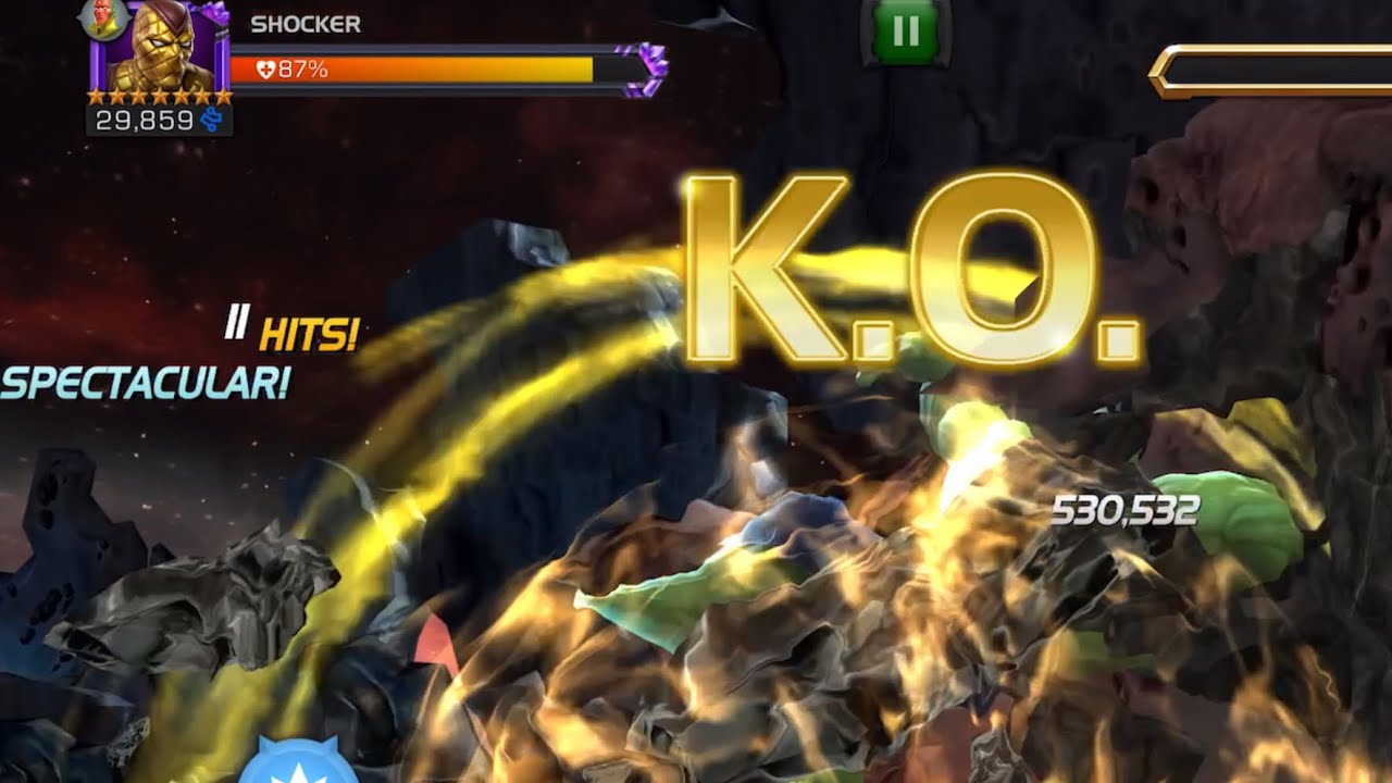 Shocker 7 star rank 3 immense damage mcoc - YouTube