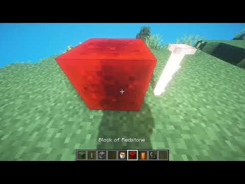 Minecraft Flaming Sword Build - YouTube