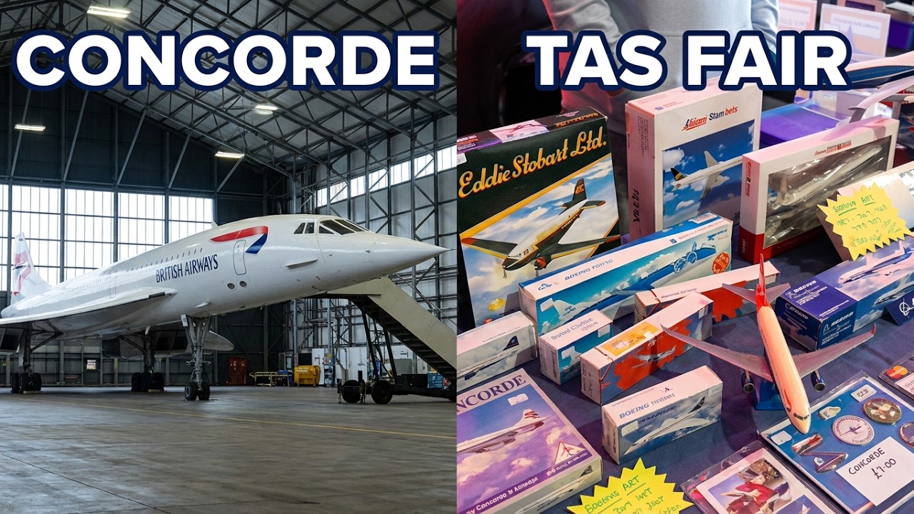 Visiting the TAS Aviation Memorabilia Fair at the Runway Visitor Park ...
