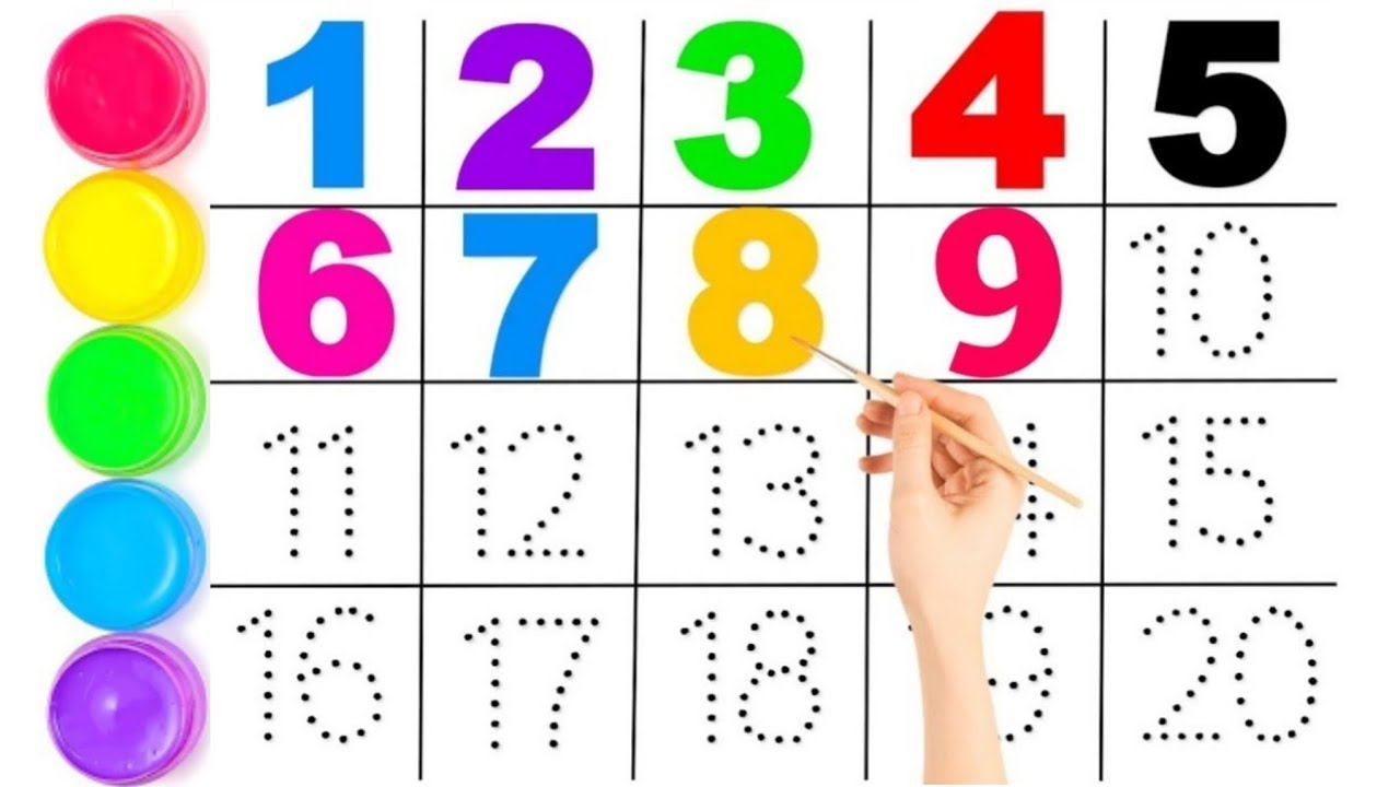 Counting 1–35 Numbers | Numbers Song | Learn to Count One to Thirty ...