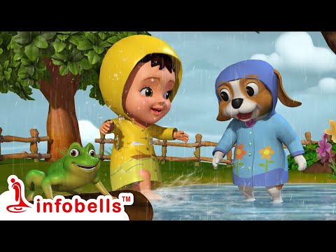 വരൂ, നമുക്ക് മഴയത്ത് കളിക്കാം - Kids Playing | Malayalam Kids Cartoons | Infobells