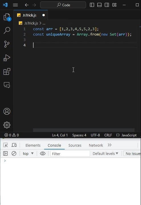 JS Tricks: How to find unique Array elements like a pro! - YouTube